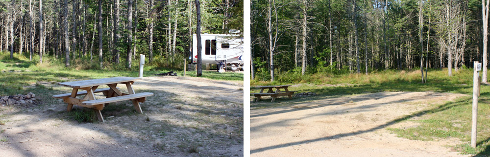 Interactive Campground Map - East Bay - Wolfe's Neck