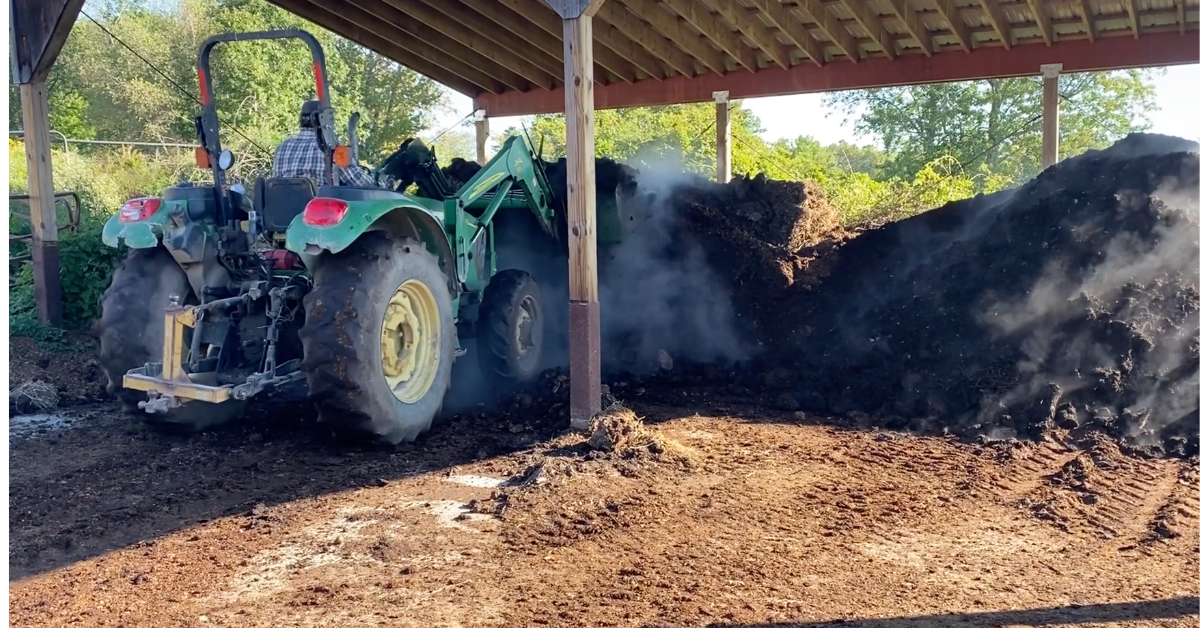 How Composting at Wolfe’s Neck Center Builds Healthier Soil - Wolfe's Neck